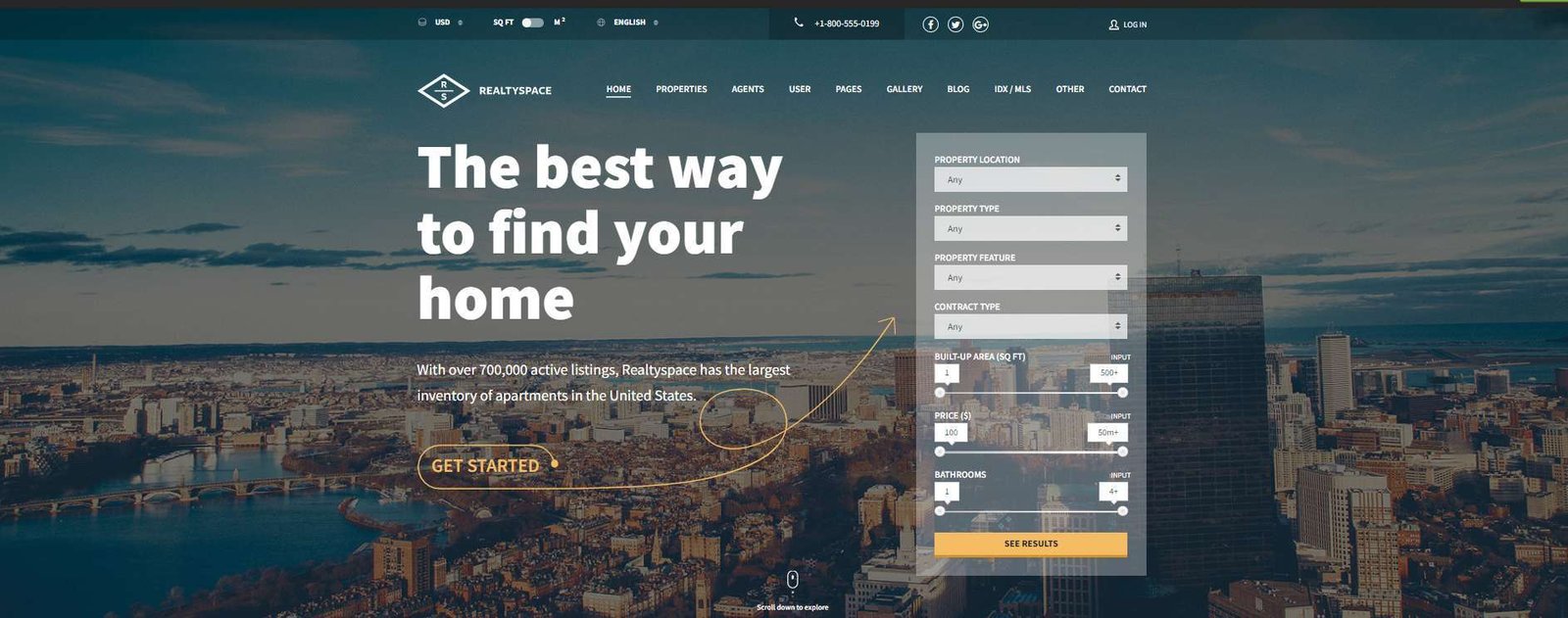 5 Best WordPress Themes for Real Estate (2024) - 32Steps.com